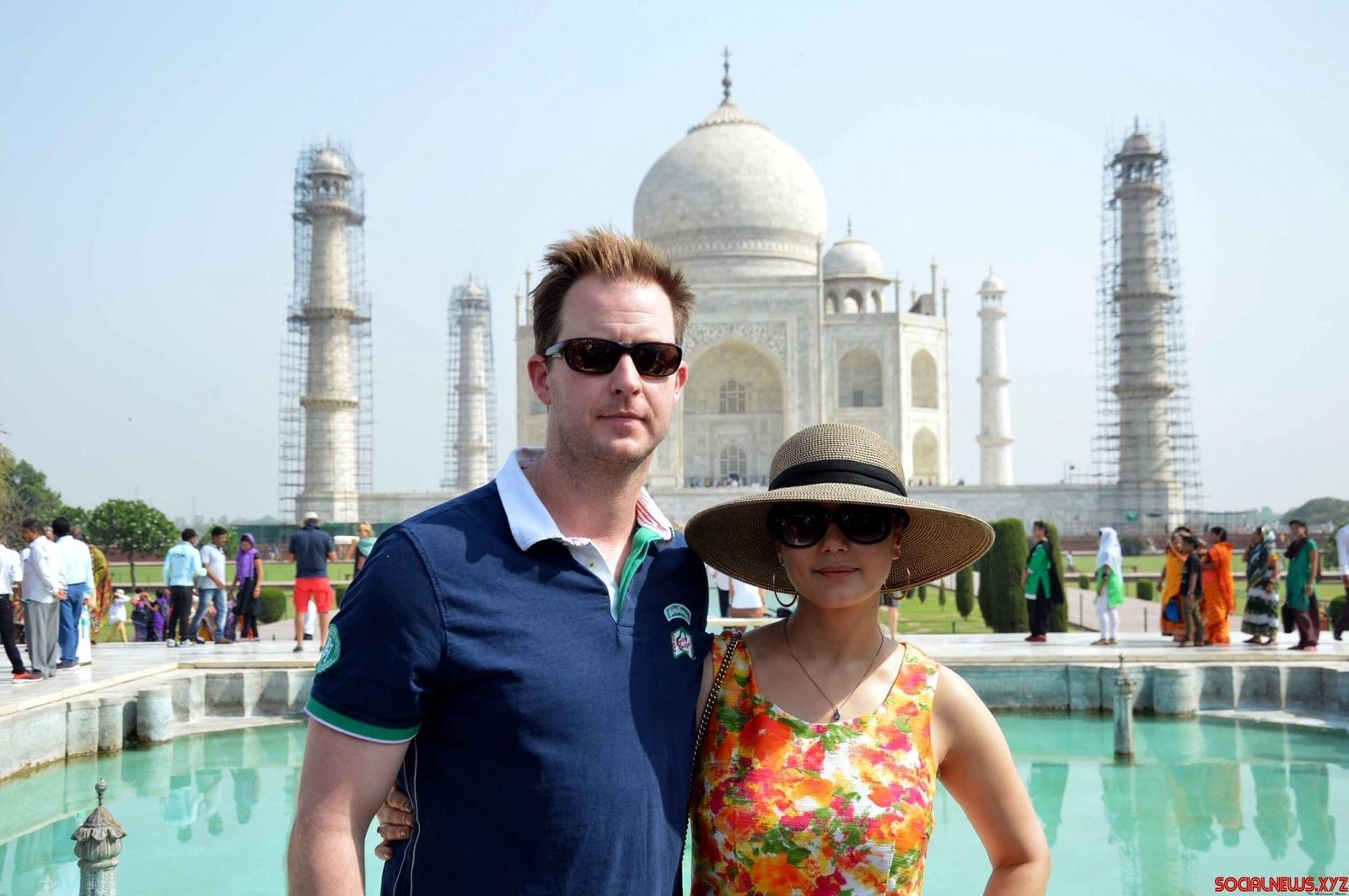 Preity Zinta - Family Holiday with Husband